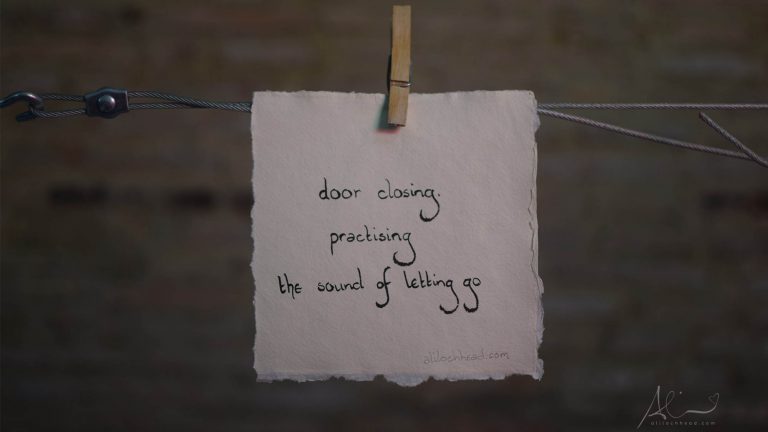 door closing. | Ali Lochhead